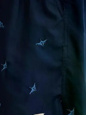 AERONAUTICA MILITARE Embroidered Swim Shorts