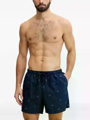 AERONAUTICA MILITARE Embroidered Swim Shorts
