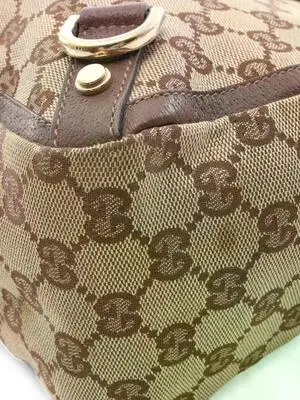 Gucci 2000s Abby Gg Canvas Tote Bag - Neutrals