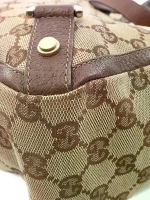 Gucci 2000s Abby Gg Canvas Tote Bag - Neutrals