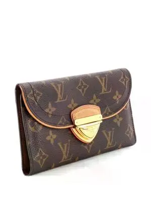 LOUIS VUITTON Eugenie Wallet Monogram Canvas Small Wallets