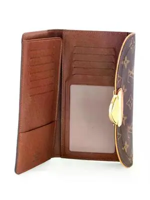 LOUIS VUITTON Eugenie Wallet Monogram Canvas Small Wallets