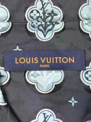 LOUIS VUITTON 2020s Monogram Pattern Long-sleeve Pajama Shirt