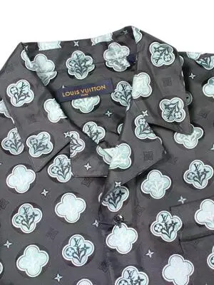 LOUIS VUITTON 2020s Monogram Pattern Long-sleeve Pajama Shirt