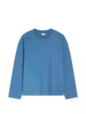 Dries Van Noten Long-sleeve Cotton T-shirt - Blue