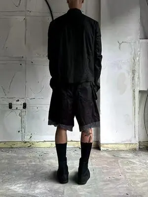 SAN263-1 Belted-waist Cargo Shorts