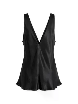 Maria Mcmanus Deep V-neck Sleeveless Top