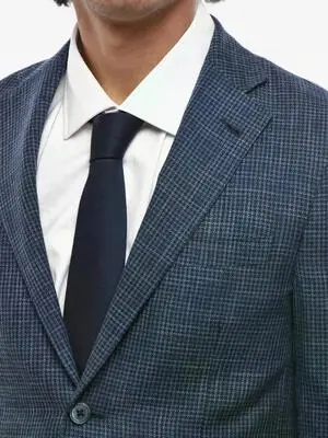Corneliani Houndstooth Single-breasted Blazer