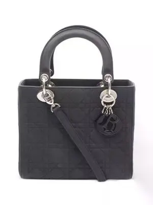 Dior Lady Cannage Handbag - Black