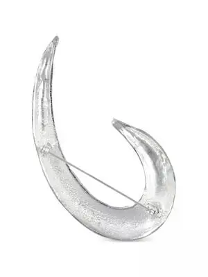 SUSAN CAPLAN 1990s Stylised Curl Brooch
