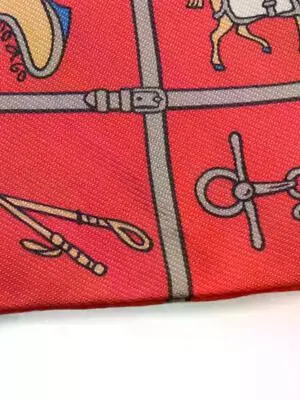 Hermès 2010s Silk Scarf