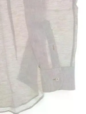 Corneliani Linen French-collar Shirt - Neutrals