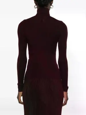 Eric Bompard Ribbed Texture Long Sleeve Sweater