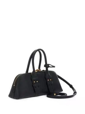 Pinko Grained Leather Love Birds Shoulder Bag