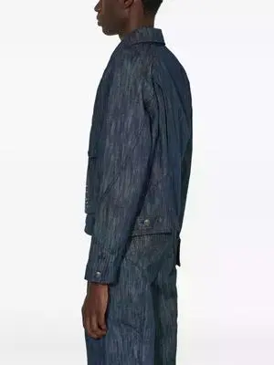 _J.L - A.L_ Mantle Rhinestone-embellished Denim Jacket