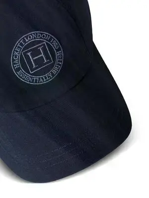 HACKETT LONDON Logo-embroidered Cotton-twill Baseball Cap