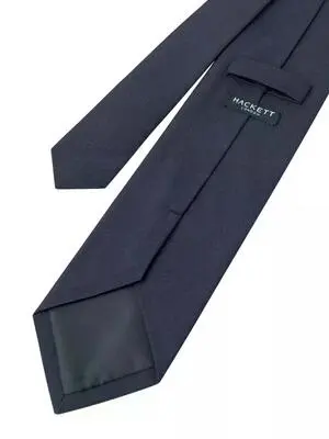 HACKETT LONDON Navy Twill Weave Neck Tie