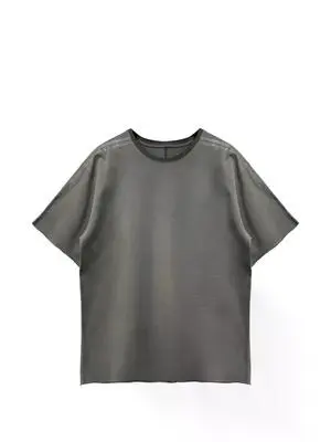 SAN263-1 Taped-seam Cotton T-shirt - Grey