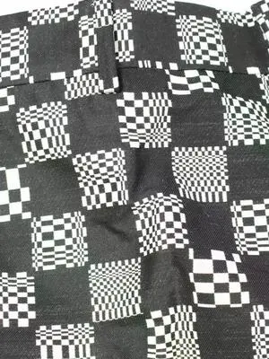 LOUIS VUITTON Distorted Damier Straight Leg Trousers