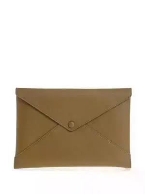 Il Bisonte Titania Envelope Clutch Bag - Neutrals