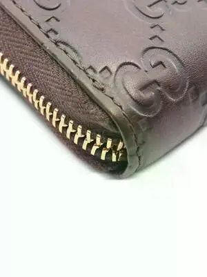 Gucci 2010s Gg Supreme Long Wallet - Brown