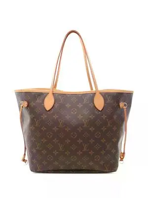 LOUIS VUITTON Monogram Neverfull Mm Tote Bag