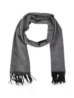 Pal Zileri Fringed Cashmere Scarf