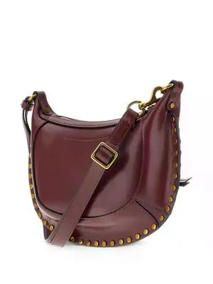 Isabel Marant Étoile Oskan Moon Shoulder Bag In Soft Leather