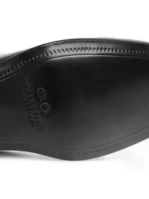 Corneliani Brushed Leather Derby Shoes