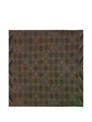 Altea Fringes Patterned Scarf