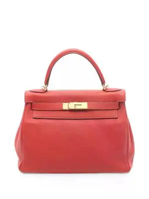 Hermès 2014 Kelly 28 Handbag - Red