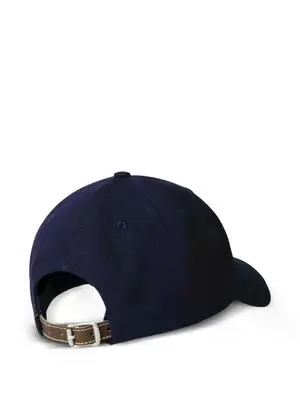 HACKETT LONDON Logo-embroidered Cap - Blue