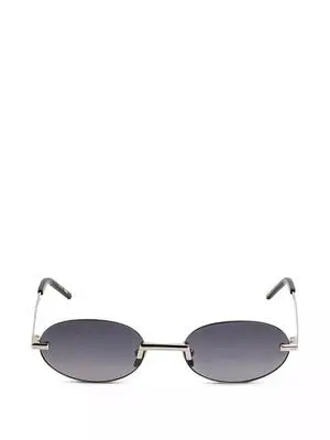 KALEOS Fuentes Oval-frame Sunglasses Silver