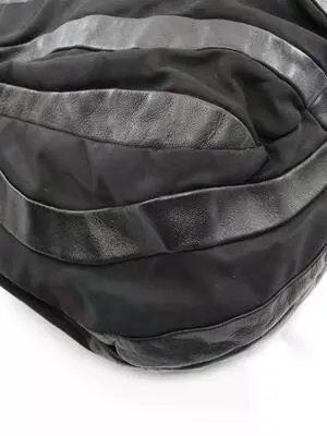 Prada 2000s Striped Leather Handbag