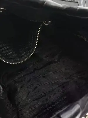 Prada 2000s Striped Leather Handbag
