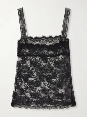 Saint Laurent Sheer Camis Tanks For Women
