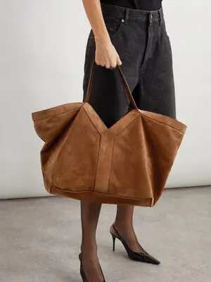 Saint Laurent Y Suede Tote