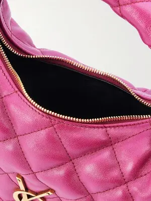 Saint Laurent Icarino Matelassé Leather Tote