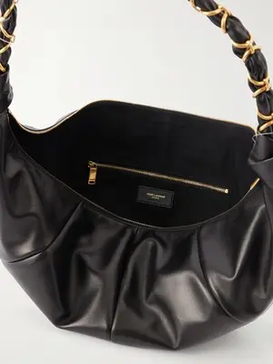 Saint Laurent Amalia Small Leather Shoulder Bag