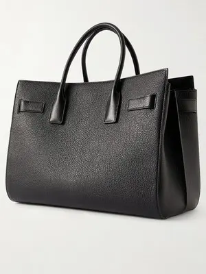 Saint Laurent Sac De Jour Large Textured-leather Shoulder Bag