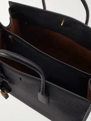 Saint Laurent Sac De Jour Large Textured-leather Shoulder Bag
