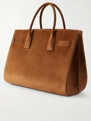 Saint Laurent Sac De Jour Large Suede Tote