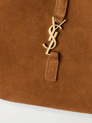 Saint Laurent Le 5 À 7 Baby Bea Suede Shoulder Bag - Brown