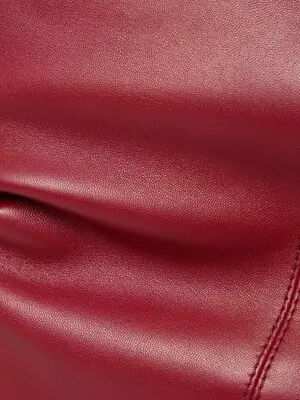 Saint Laurent Leather Skirt