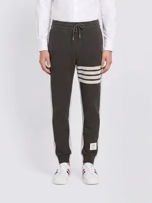 Thom Browne Four-bar Sweatpants - Grey