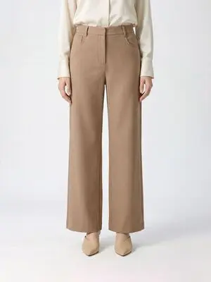 Max Mara Tailored Wide Leg Trousers - Beige