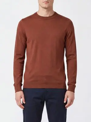 Paul Smith Pure Merino Wool Crewneck Sweater - Yellow