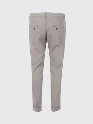 DONDUP Gaubert Slim Fit Velvet Chino Trousers - Grey 1