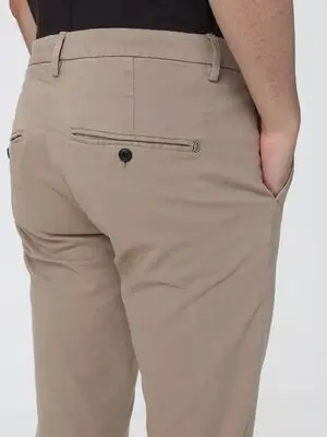 DONDUP Gaubert Slim Fit Velvet Chino Trousers - Sand