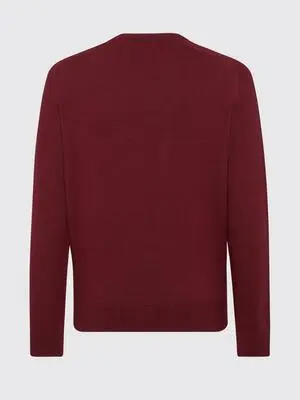 Philipp Plein Long-sleeved Cotton Crewneck Sweater - Amaranth